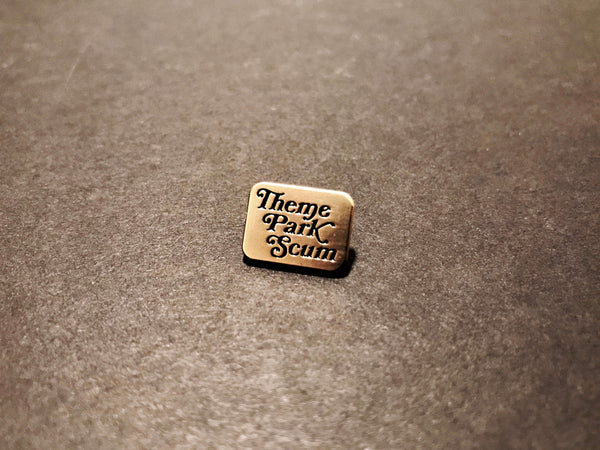 Theme Park Scum Lapel Pin – Secret Society Goods